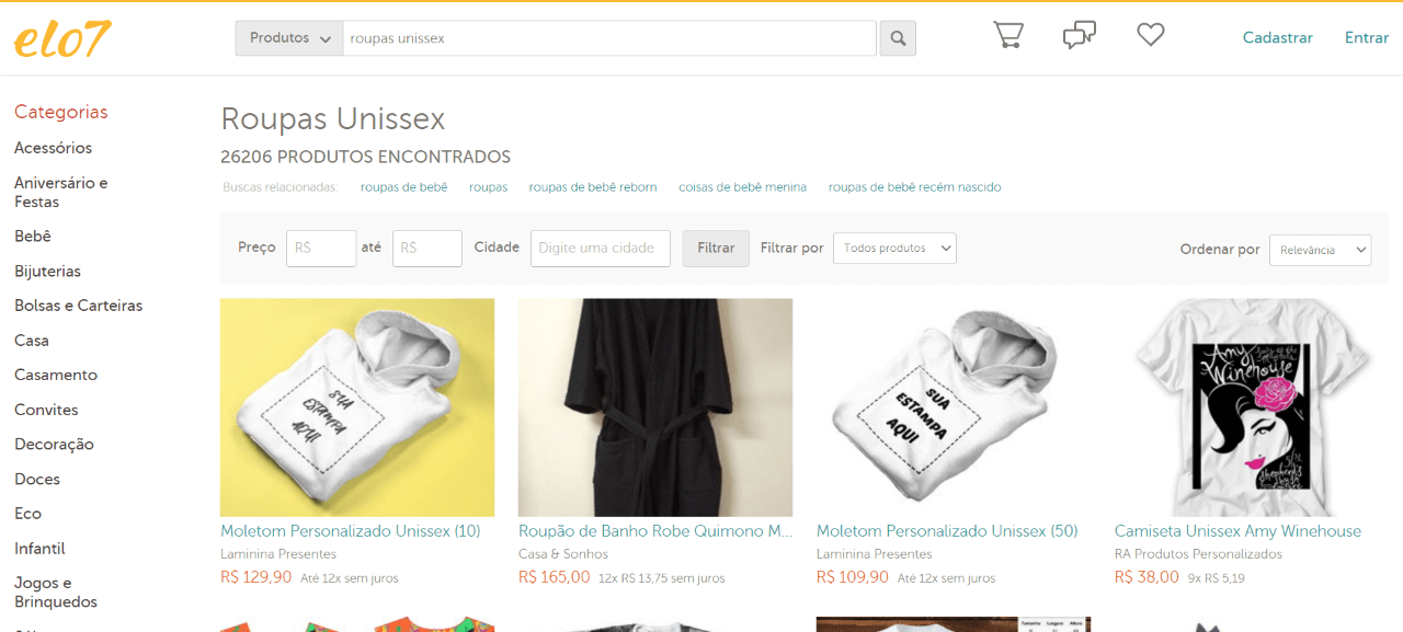 Os 8 melhores sites de vendas de roupas