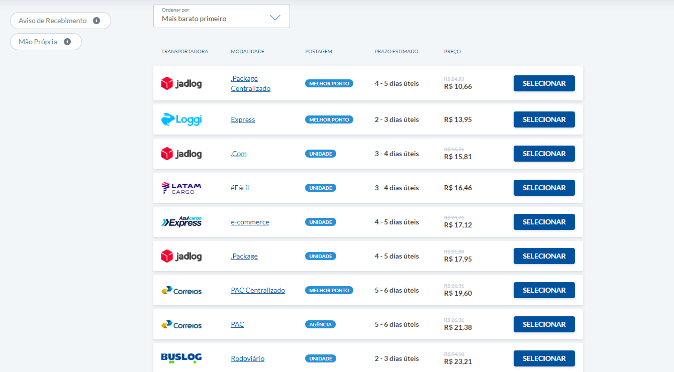 Tipos de frete: conheça cada um e escolha o melhor